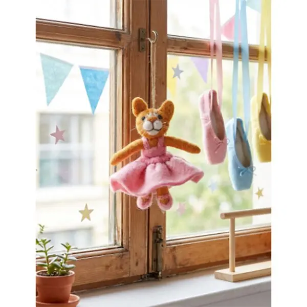 SELFRIDGES EDIT Gracie Cat Felt Christmas Decoration