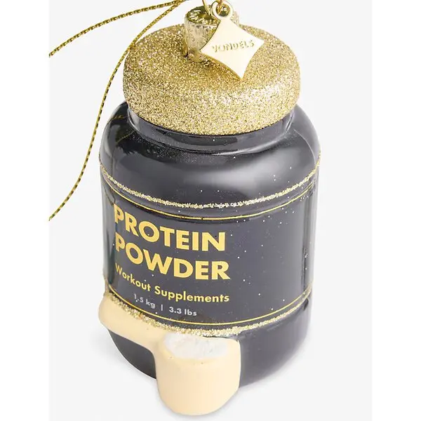 SELFRIDGES EDIT Protein Powder Christmas Decoration 8.5cm