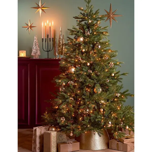 SELFRIDGES EDIT Textured Iron Christmas Tree Skirt