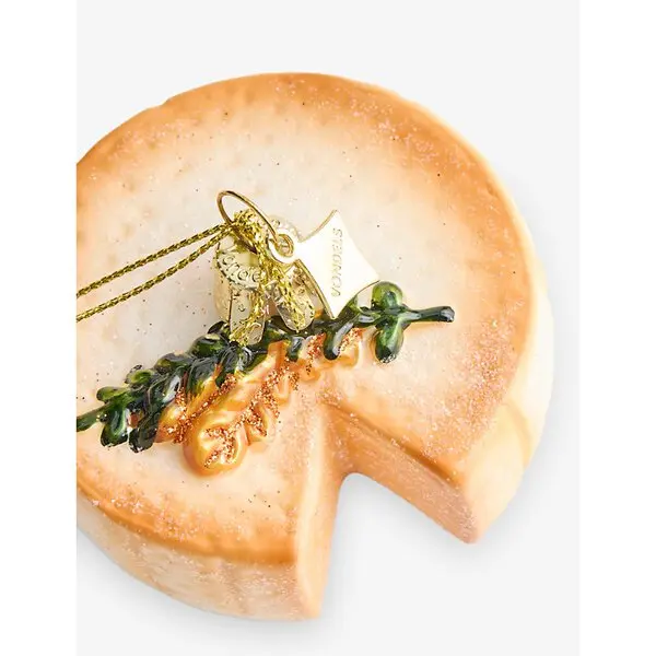 SELFRIDGES EDIT Camembert Cheese Christmas Decoration 4cm