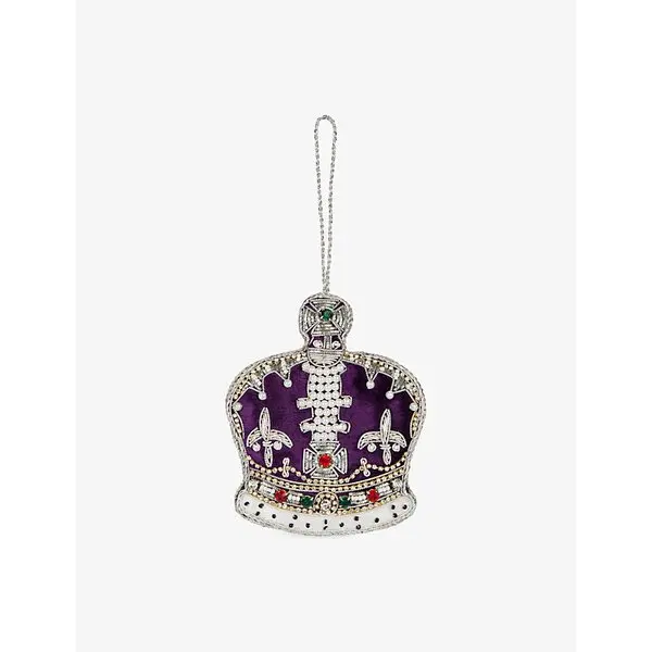 SELFRIDGES EDIT Buckingham Palace Imperial State Crown Christmas Decoration