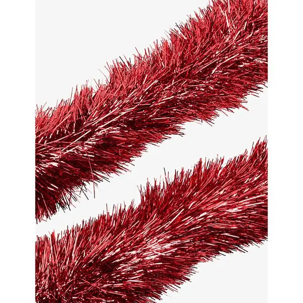 SELFRIDGES EDIT Downswept Tinsel Christmas Decoration