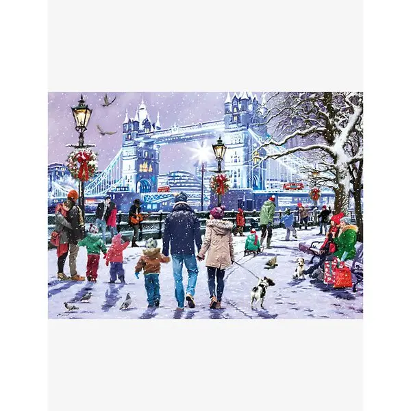 SELFRIDGES EDIT Tower Bridge At Christmas Jigsaw Puzzle
