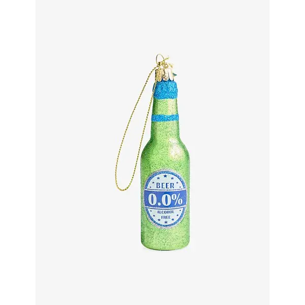 SELFRIDGES EDIT Beer Alcohol Free Christmas Decoration 12.5cm