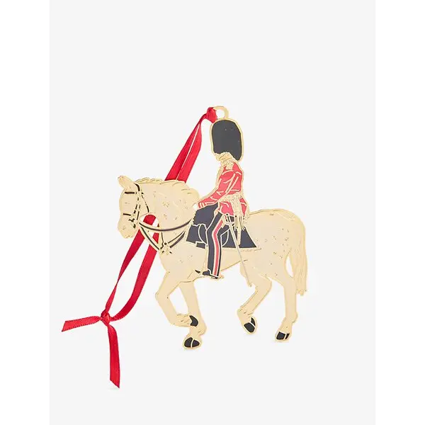 SELFRIDGES EDIT London Guard 24ct Yellow-gold Plated Brass Christmas Decoration - One-color