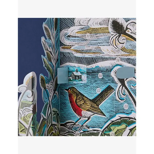 SELFRIDGES EDIT Midwinter Robin 3d Pop-out Advent Calendar