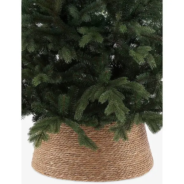 SELFRIDGES EDIT Textured Woven Christmas Tree Skirt