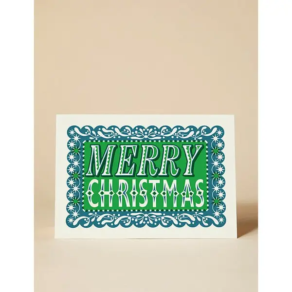 SELFRIDGES EDIT Merry Christmas Pack Of 10 Christmas Cards