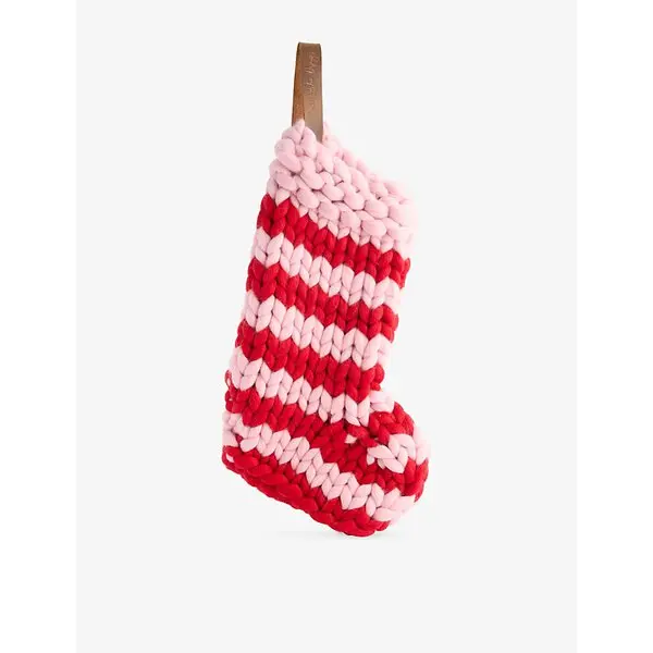LAUREN ASTON DESIGNS Striped Wool Stocking