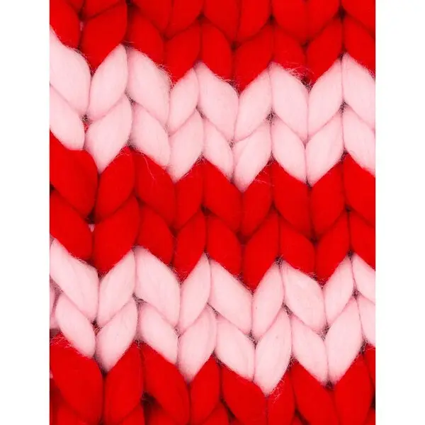 LAUREN ASTON DESIGNS Striped Wool Stocking