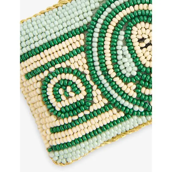 SELFRIDGES EDIT 100 Dollar Bill Beaded Christmas Decoration