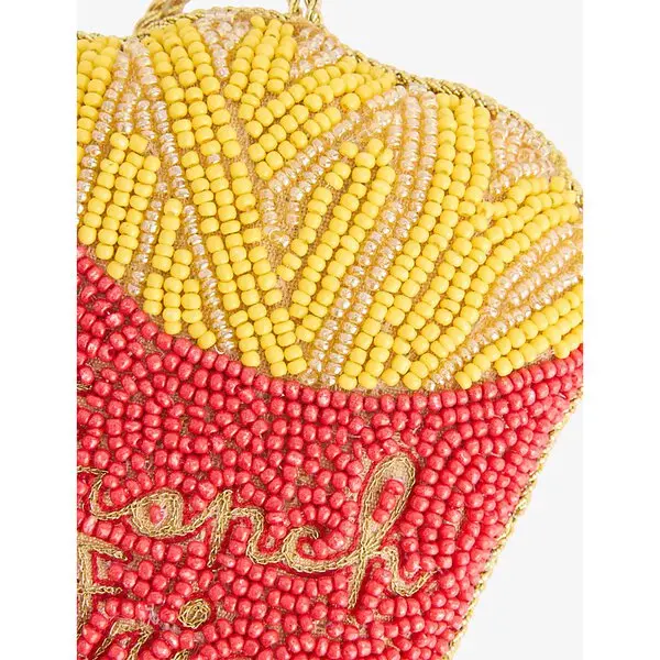 SELFRIDGES EDIT French Fries Beaded Christmas Decoration 10.5cm