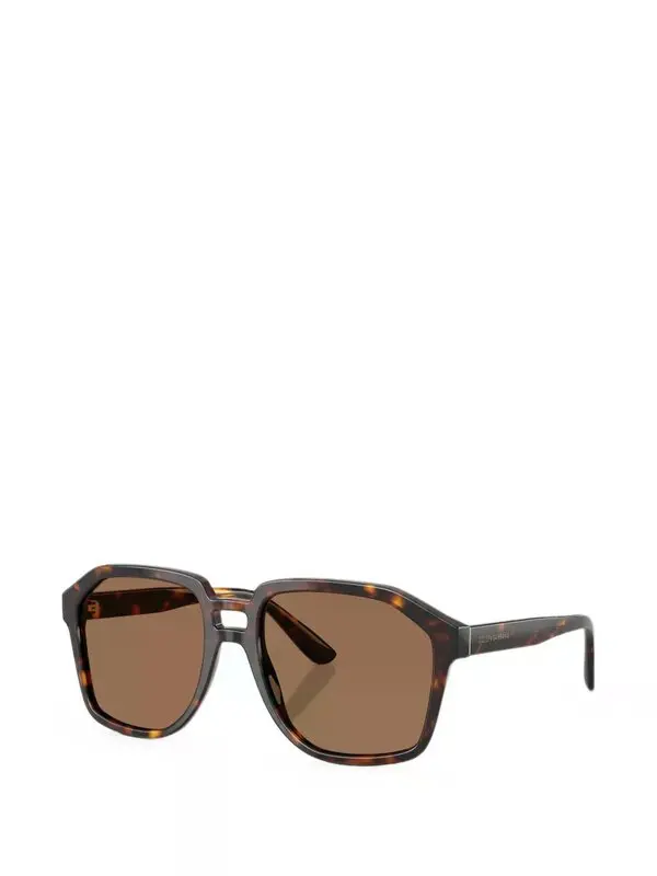 Dolce & Gabbana Tortoise-shell Pilot Sunglasses