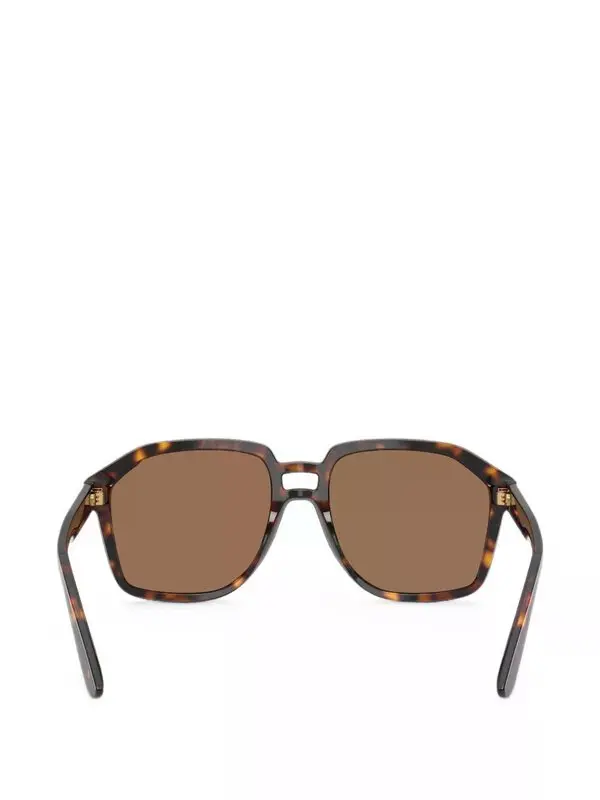 Dolce & Gabbana Tortoise-shell Pilot Sunglasses
