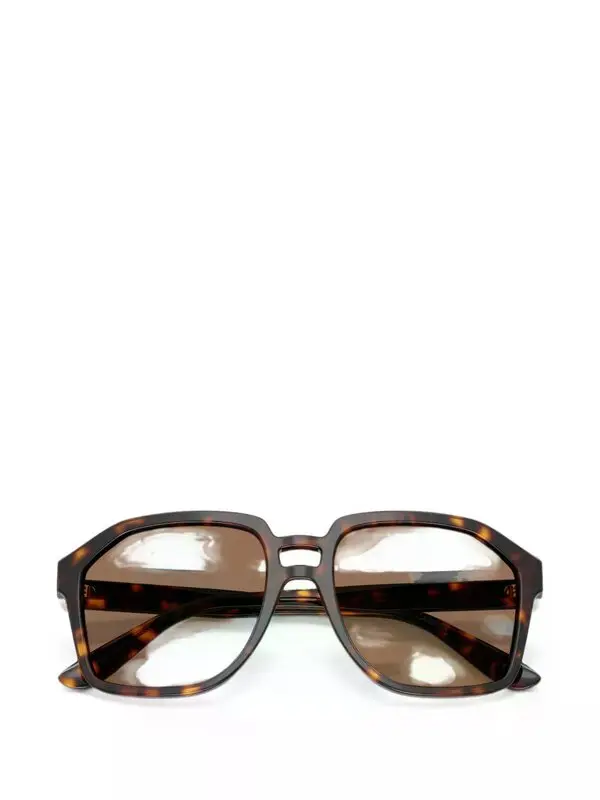 Dolce & Gabbana Tortoise-shell Pilot Sunglasses