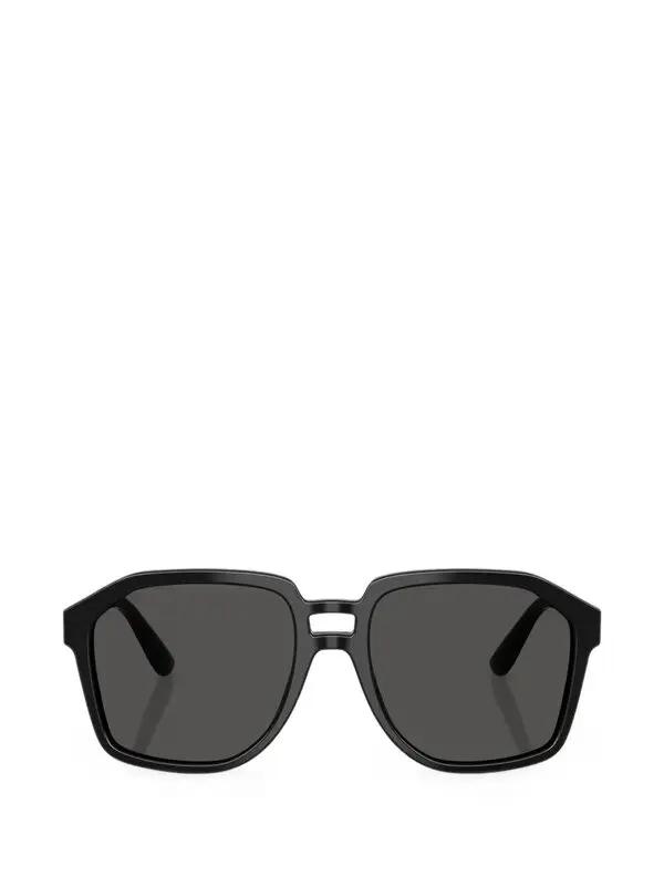 Dolce & Gabbana Double-bridge Pilot Sunglasses