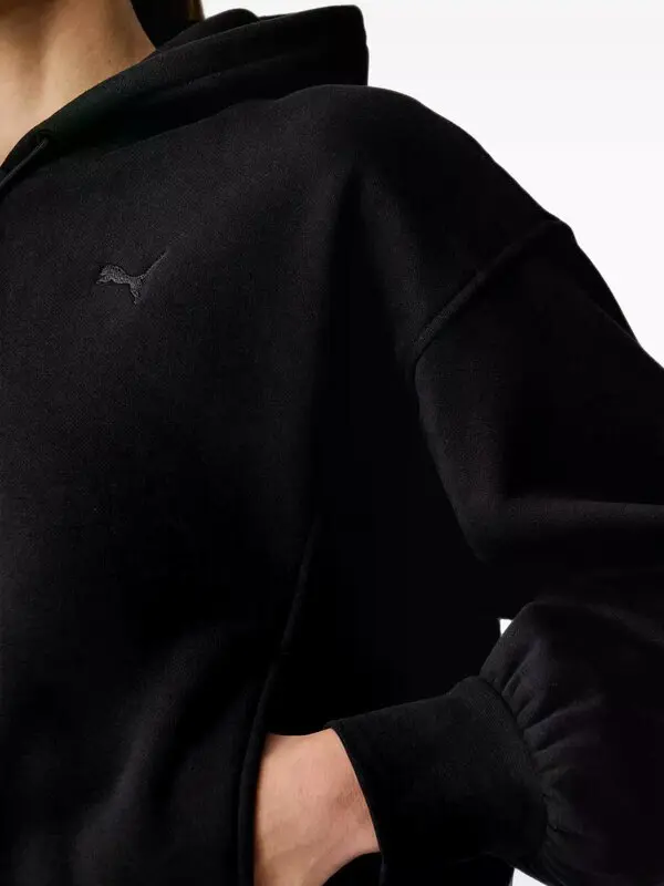 PUMA X Hyrox Logo-embroidered Hoodie