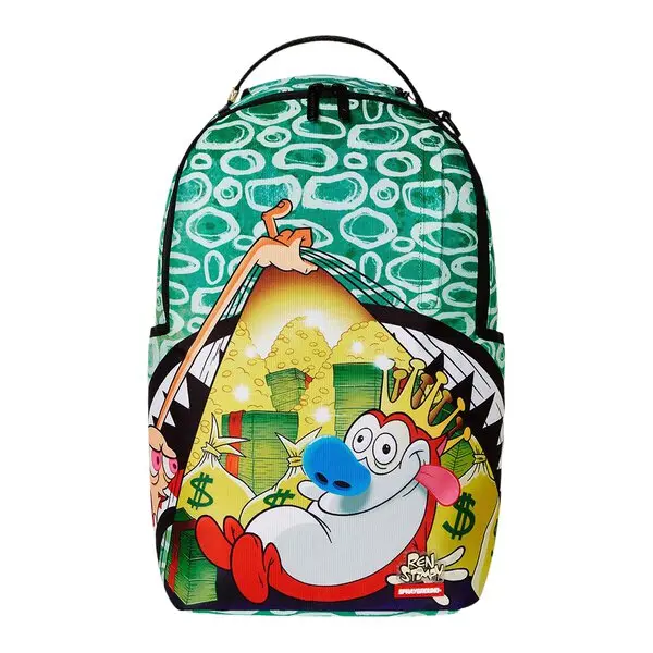 SPRAYGROUND Ren & Stimpy Hidden Gold Mine Dlxr Backpack - Multicolor