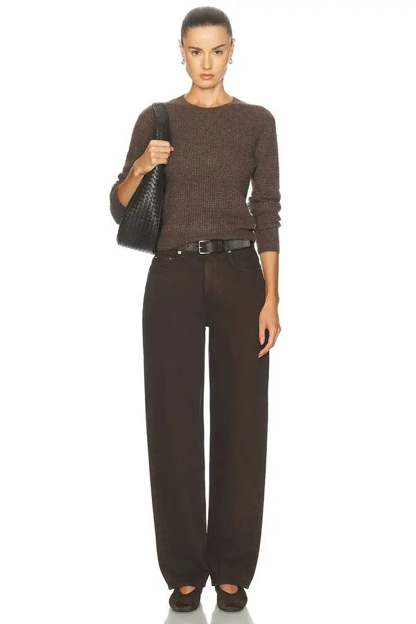 Eterne Francis Cashmere Sweater In Brown