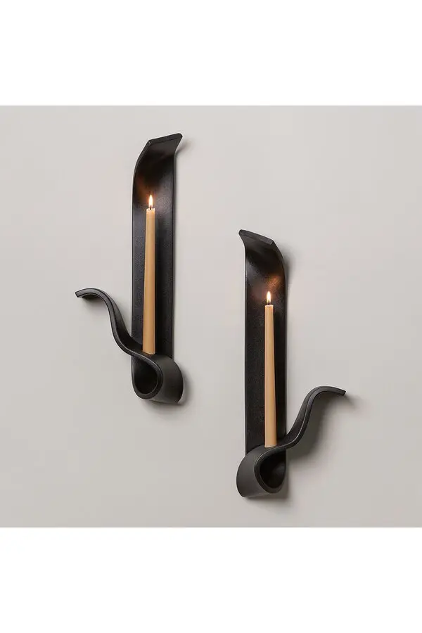 SIN Moonara Right Candle Sconce