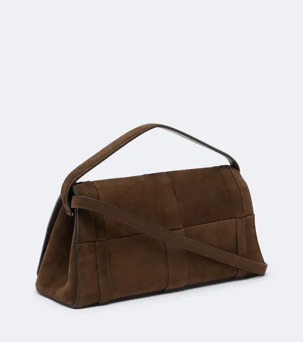 DEMELLIER Florence Small Suede Shoulder Bag