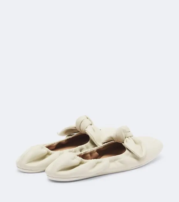 Zimmermann Carousel Leather Ballet Flats