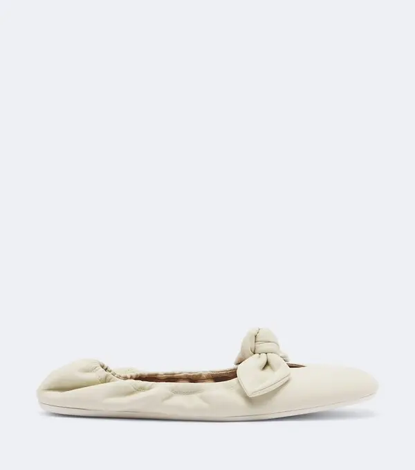 Zimmermann Carousel Leather Ballet Flats