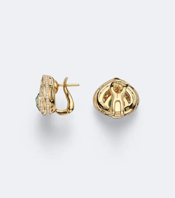 Marina B Claudia 18kt Earrings With Gemstones