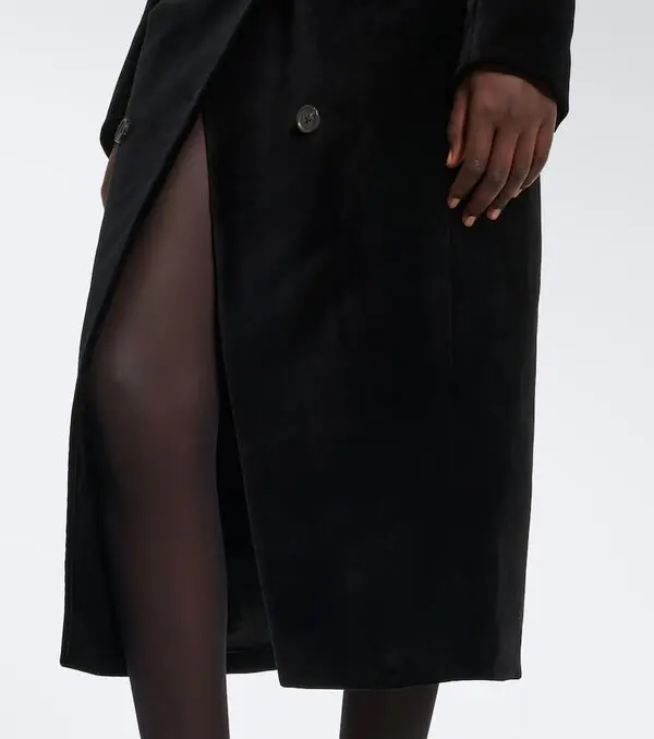 Khaite Rolon Cotton Double-breasted Coat