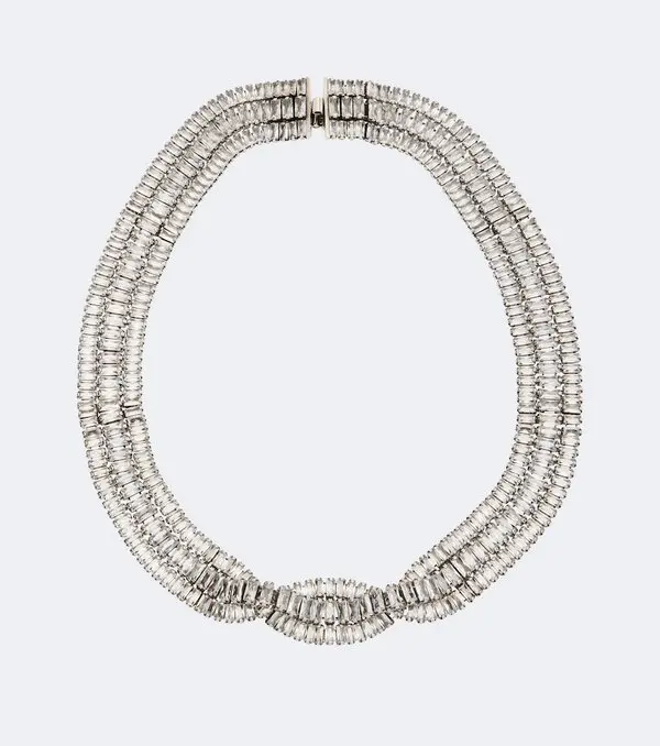 Isabel Marant Étoile Cara Embellished Choker - Silver