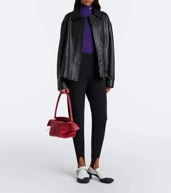 Loewe Wool-blend Stirrup Pants