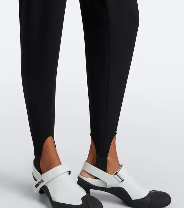 Loewe Wool-blend Stirrup Pants