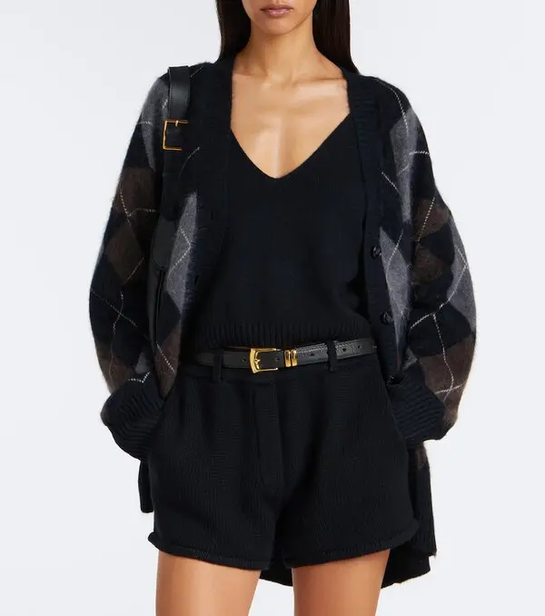 LISA YANG Tyra Cashmere Shorts - Black