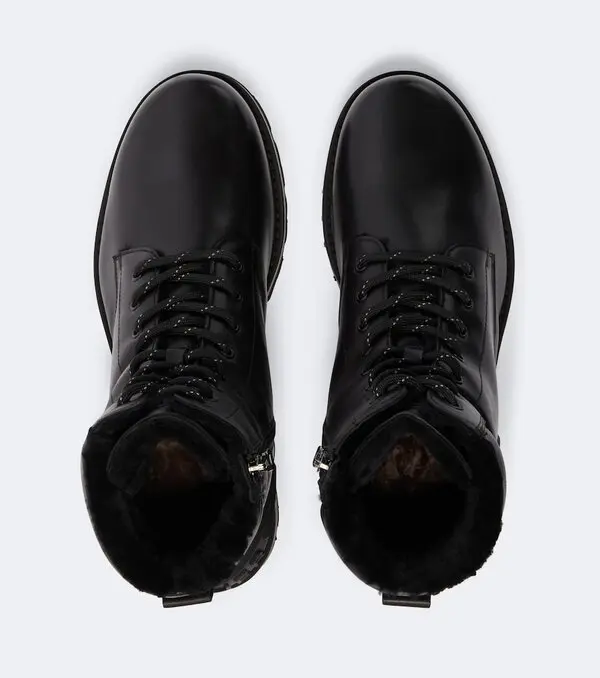 Bogner Courchevel Leather Lace-up Boots
