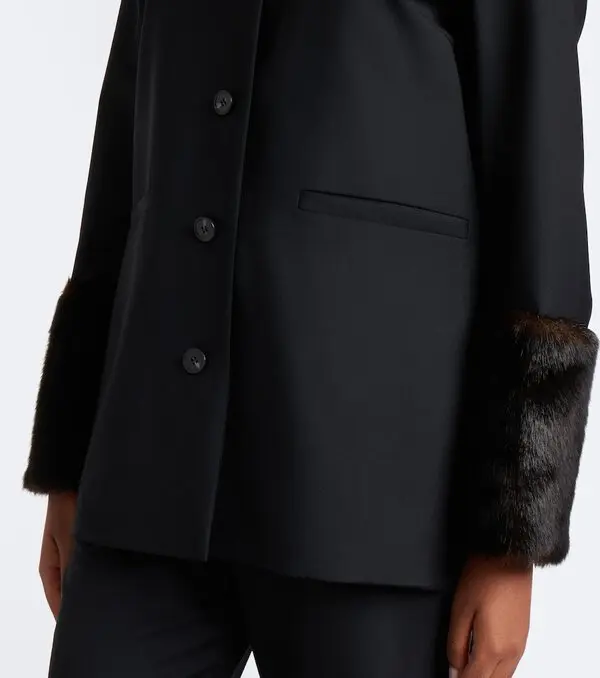 Loulou De Saison Goa Virgin Wool Jacket