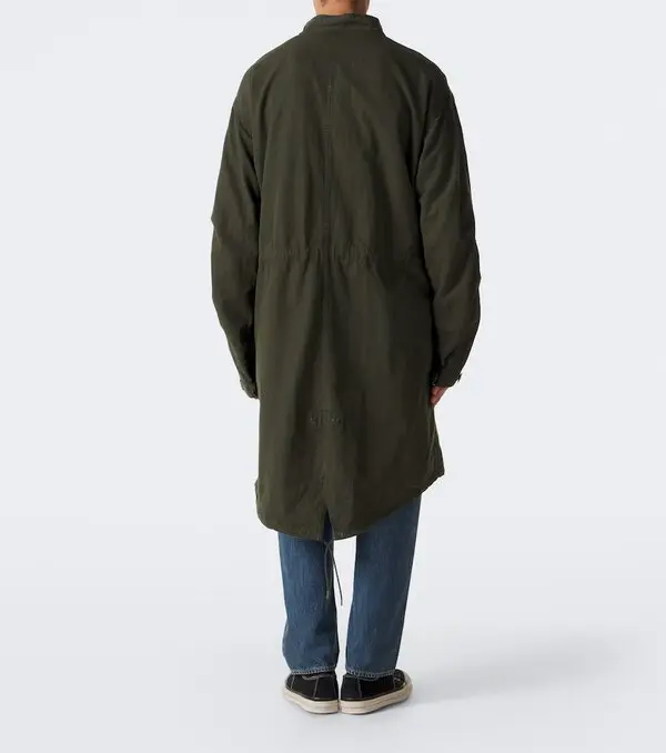 A.PRESSE Wool And Cotton Parka