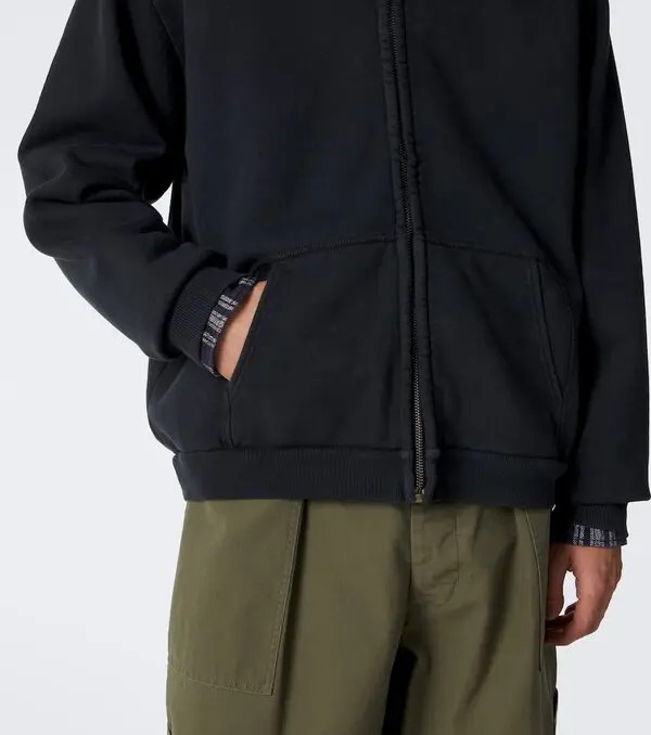 A.PRESSE Cotton Jersey Hoodie