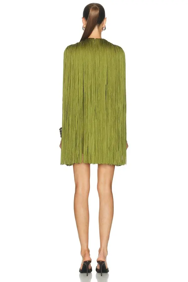 Cult Gaia Monica Dress In Green
