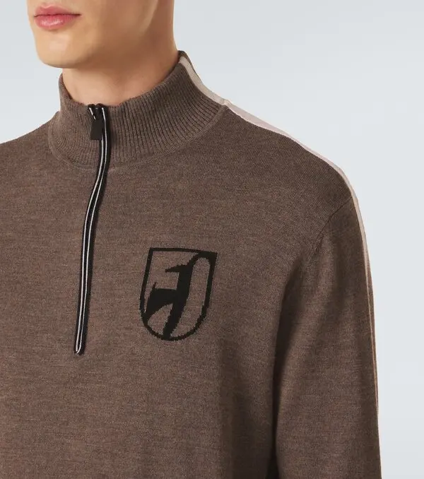 Toni Sailer Bruce Wool Half-zip Sweater