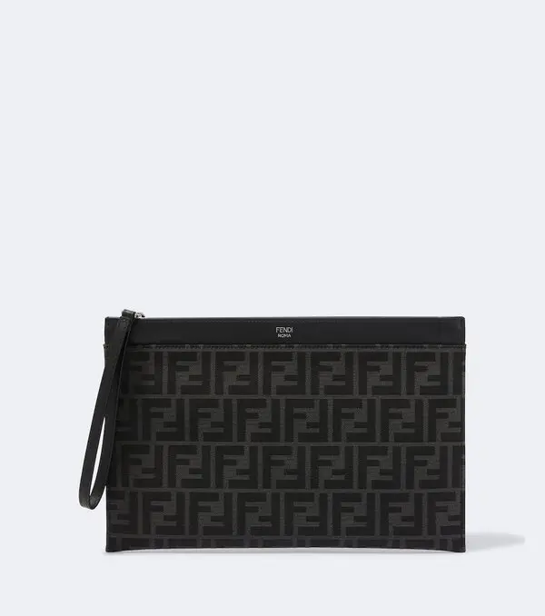 Fendi Ff Zucca Medium Pouch