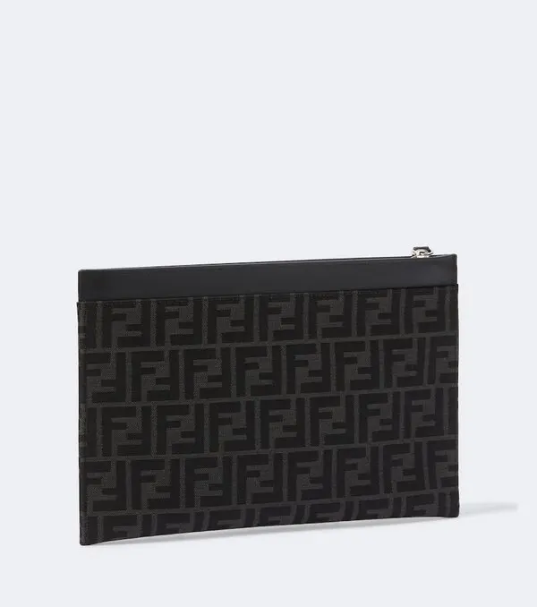 Fendi Ff Zucca Medium Pouch