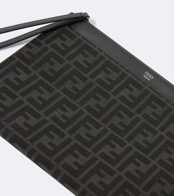 Fendi Ff Zucca Medium Pouch