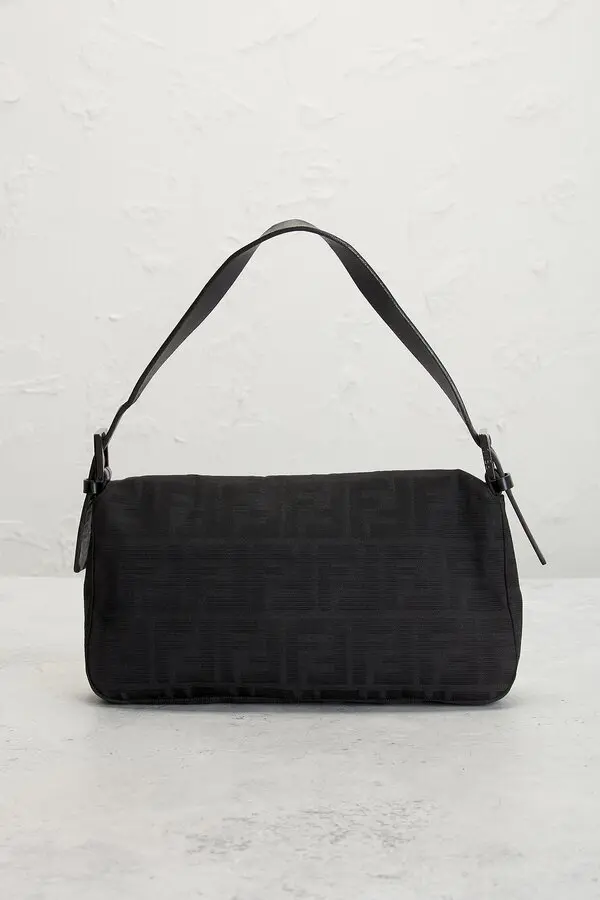 Fendi Zucca Baguette Shoulder Bag