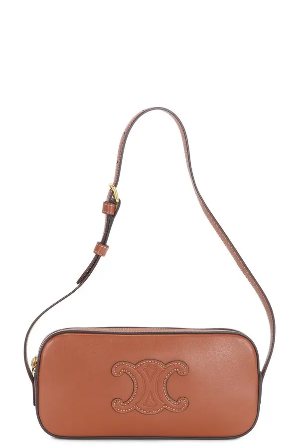 Celine Triomphe Mini Camera Bag - Brown