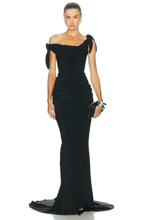 Cult Gaia Nysa Gown - Black
