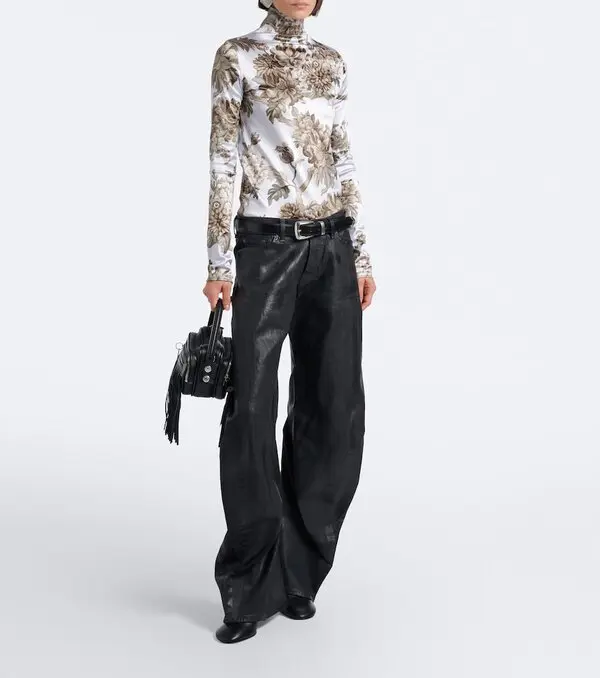 Acne Studios Back Leather Pumps