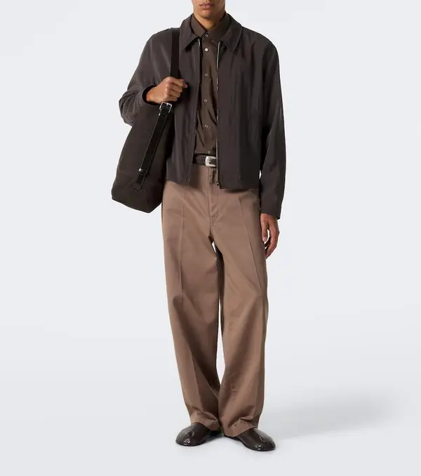 LEMAIRE Silk-blend Blouson Jacket