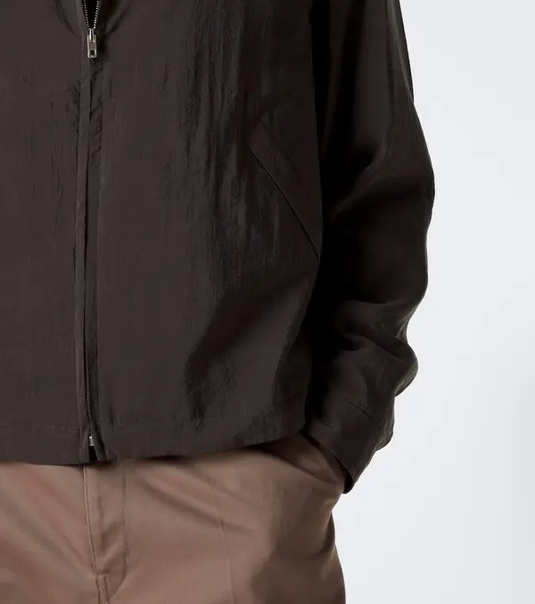 LEMAIRE Silk-blend Blouson Jacket