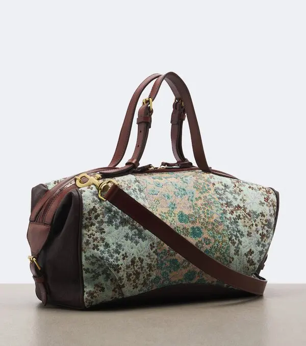 Dries Van Noten Embellished Bowling Bag