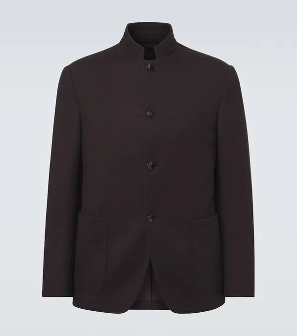 Agnona Wool And Cashmere Jacket